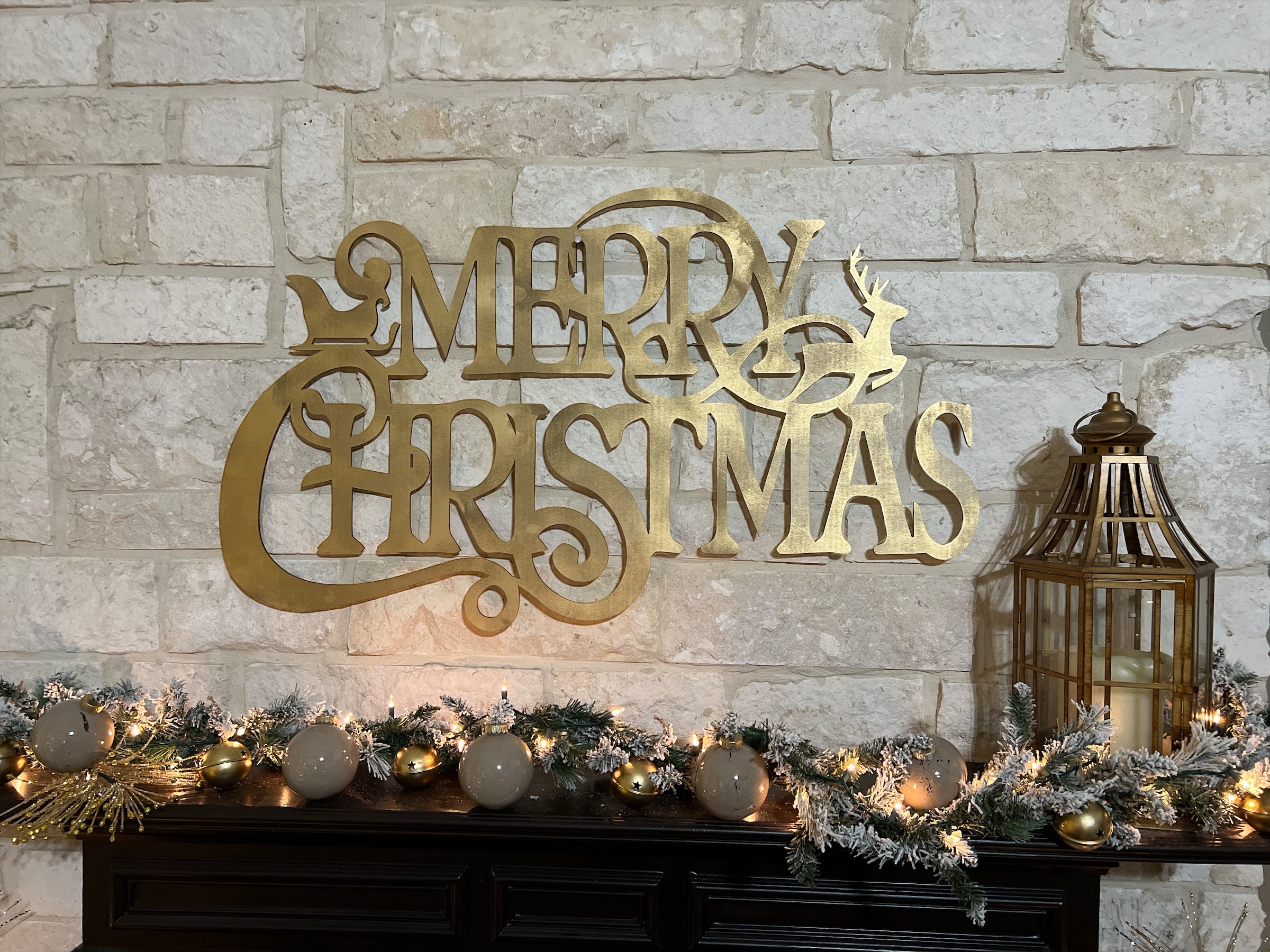Merry Christmas Cutout – Rusling Woodworks